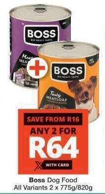 Boss specials Checkers – Jul 2025