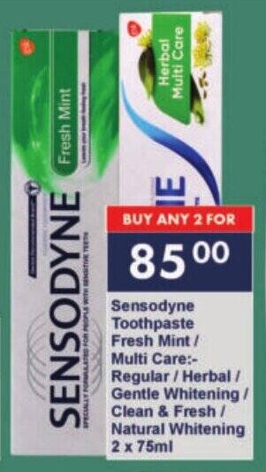 Sensodyne specials at President Hyper – Jul 2025