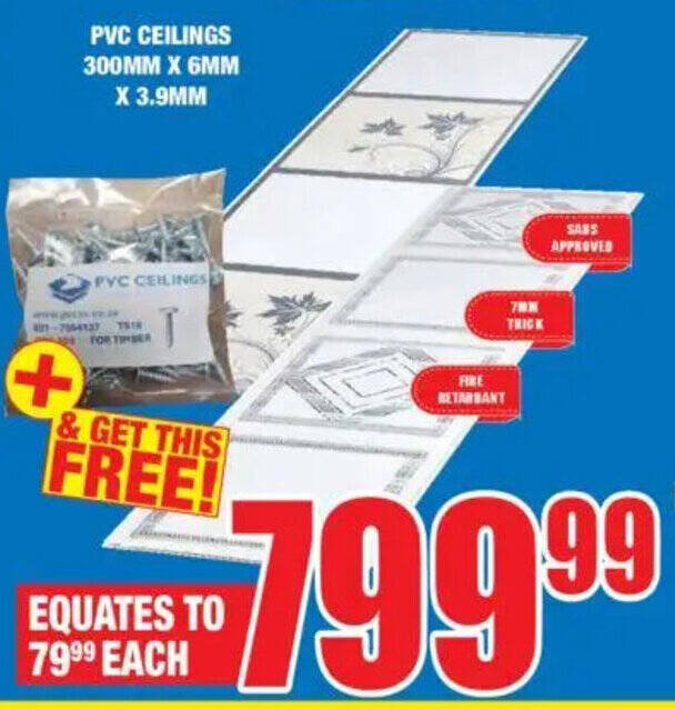 Ceilings specials at Boxer Build – Sept 2025