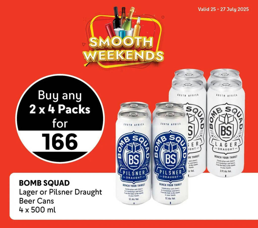 Lager specials at Makro’s liquor – Sept 2025