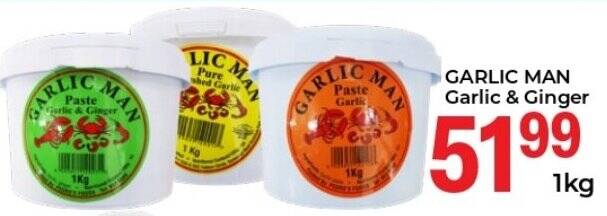 Garlic Man specials at Elite Cash & Carry – Jul 2025