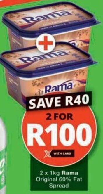 Rama specials at Checkers Hyper – Sept 2025