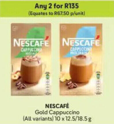 Nescafe Gold specials – Find and view the lowest price on your next ...