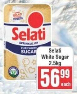 White Sugar specials at Frontline – Aug 2025