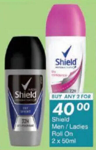 Shield Roll-On specials at President Hyper – Aug 2025