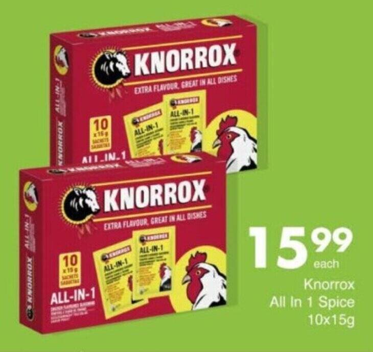 Knorrox specials at Save Hyper – Aug 2025