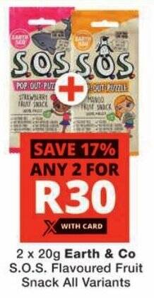 Earth specials at Checkers – Aug 2025