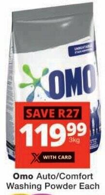 Washing powder specials at Checkers – Aug 2025