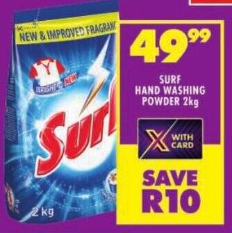 Washing powder specials at Shoprite – Aug 2025