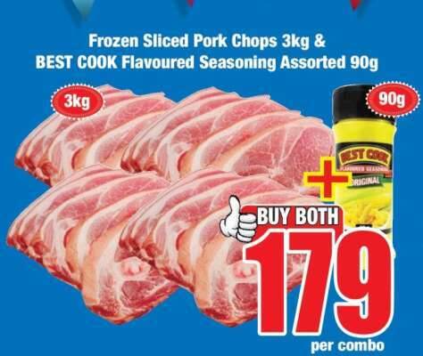 Chops specials at Boxer – Aug 2025