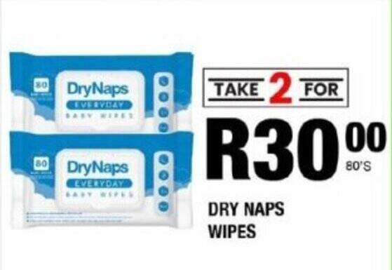 Dry Naps specials at Take 'n Pay – Aug 2025