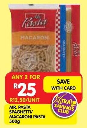 MACARONI PASTA specials at Shoprite – Aug 2025