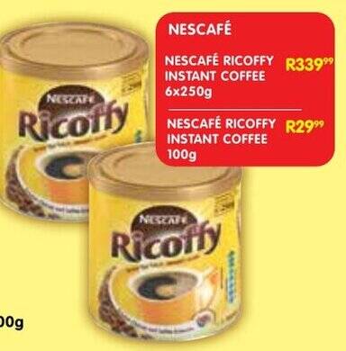 Nescafé specials at Shoprite – Aug 2025