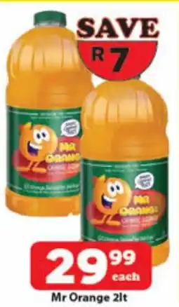 Mr. Orange specials at Check Save – Sept 2025