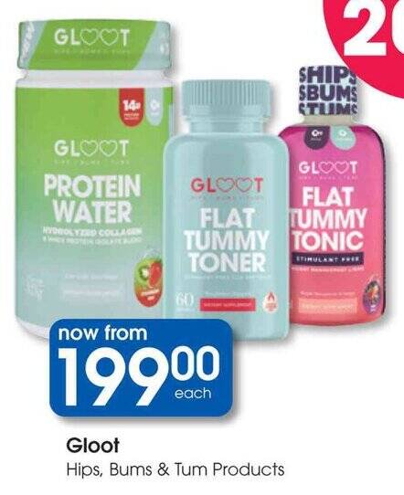Gloot specials at Clicks – Aug 2025