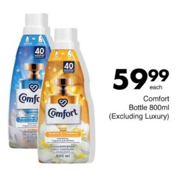 Comfort specials – Find and view the lowest price on your next Comfort ...