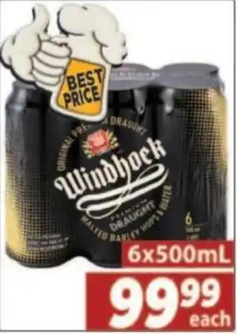 Windhoek offer at Supa Store