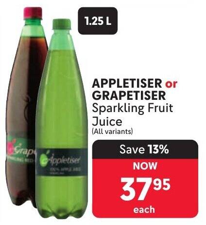Appletiser/Grapetiser specials at Makro – Oct 2025