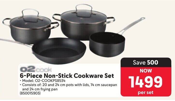Cookware set specials at Makro – Oct 2025