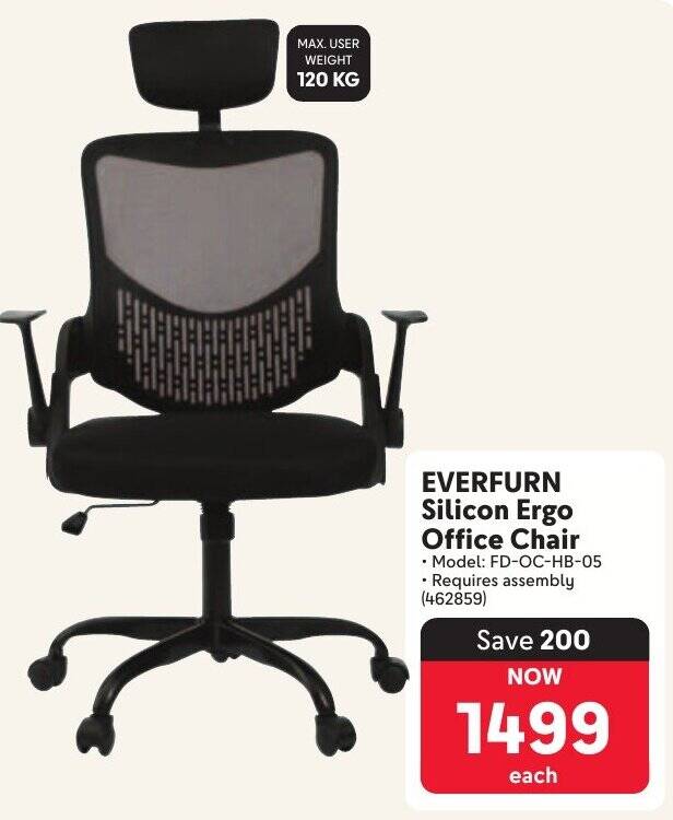 Office chair specials at Makro – Oct 2025