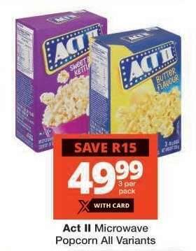 Microwave specials at Checkers – Aug 2025