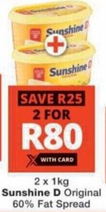 Sunshine specials at Checkers Hyper – Aug 2025