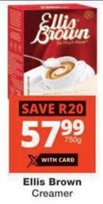 Creamer specials at Checkers Hyper – Aug 2025