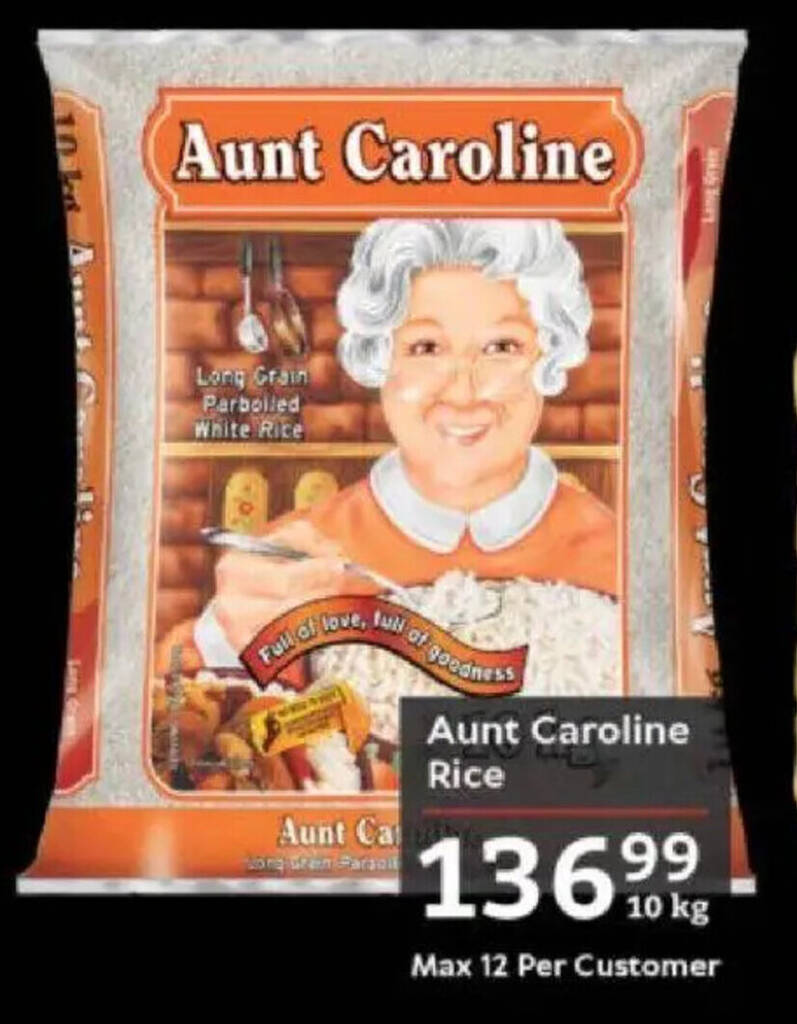 Aunt Caroline Rice specials at Oxford Freshmarket – Aug 2025