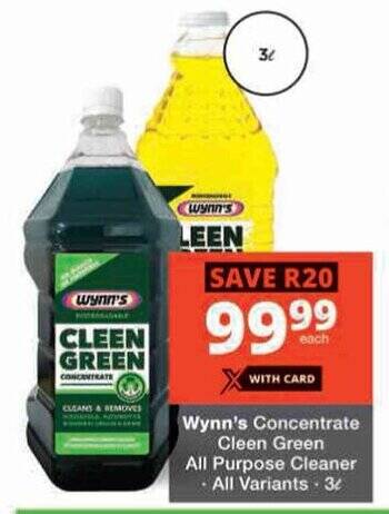 All purpose cleaner specials at Checkers Hyper – Aug 2025