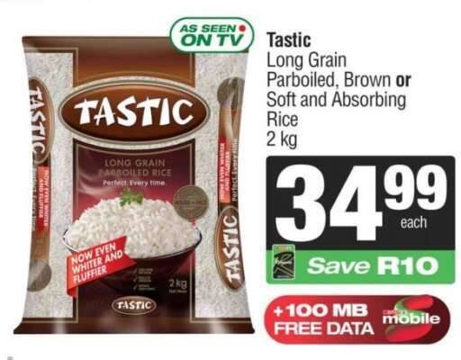 Rice specials at Spar – Aug 2025