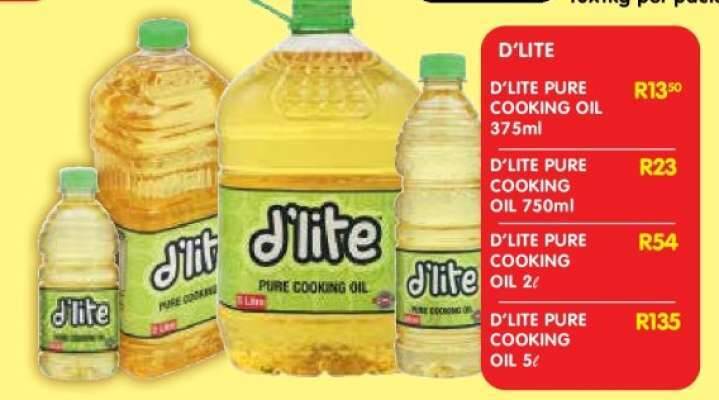 Cooking Oil specials at Shoprite – Sept 2025