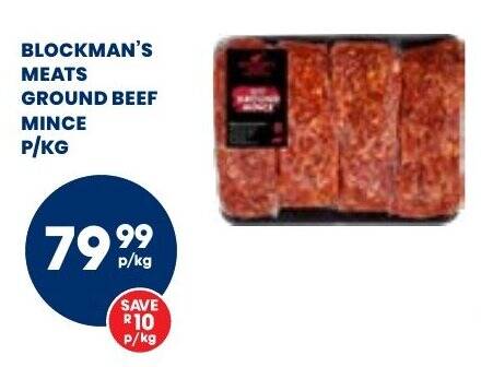 Ground beef specials at Econo Foods – Aug 2025