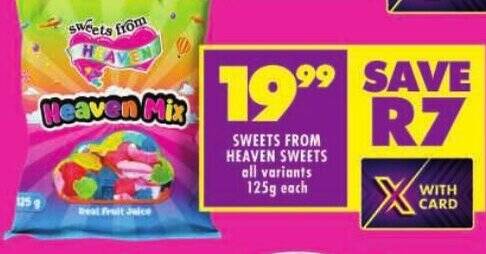 Sweets specials at Shoprite – Sept 2025