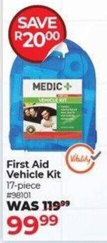 Vehicle specials at Dis-Chem – Aug 2025