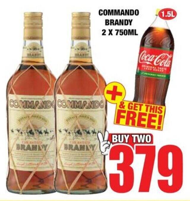 Commando specials at Boxer Liquors – Oct 2025