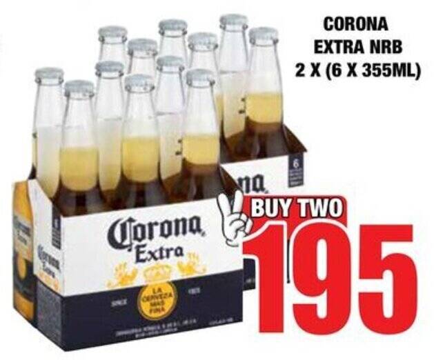 Corona specials at Boxer Liquors – Oct 2025
