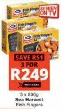 Fish fingers specials at Checkers – Sept 2025