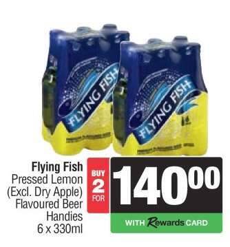 Flying Fish specials at Spar Tops – Oct 2025