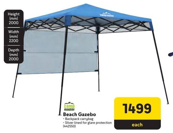 Gazebo specials at Makro – Sept 2025