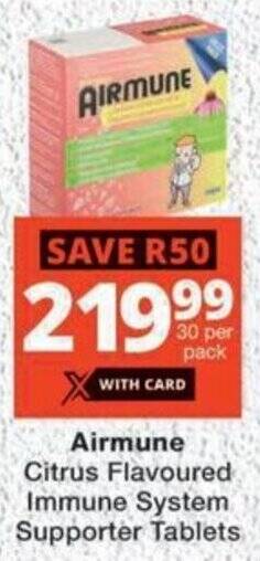 Airmune specials at MediRite – Sept 2025