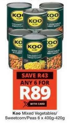 Sweetcorn specials at Checkers – Sept 2025