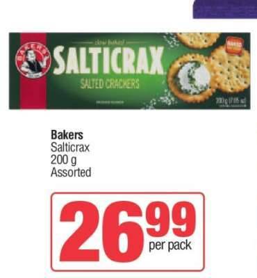 Bakers salticrax specials – Find and view the lowest price on your next ...
