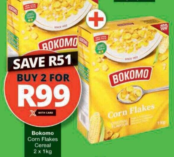 Corn flakes specials at Checkers Hyper – Sept 2025