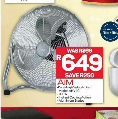 Aim fan offer at Pick n Pay