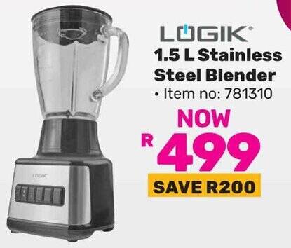 Blender specials at Game – Oct 2025