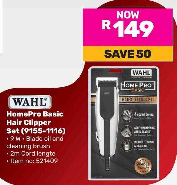 Wahl specials at Game – Oct 2025
