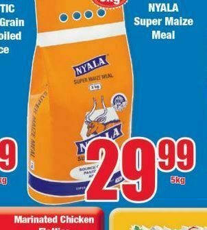 Nyala maize meal offer at Boxer