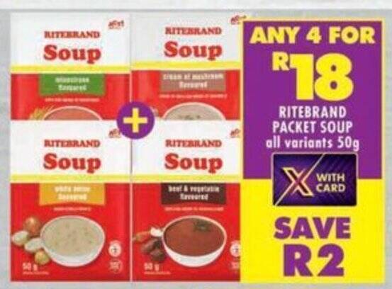 Soup specials at Shoprite – Sept 2025