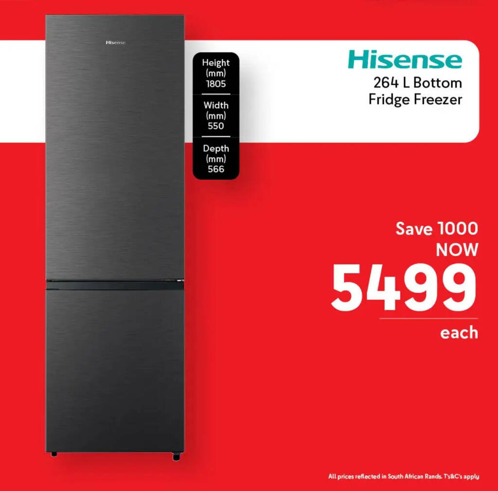 Freezer fridge specials at Makro – Sept 2025