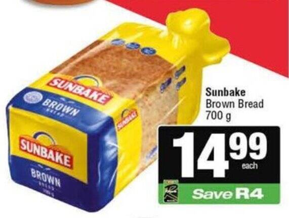 Bread specials at Spar – Sept 2025